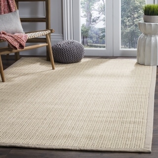 Safavieh Casual Natural Fiber Handmade Light Grey Sisal Rug - 5' x 8 ...