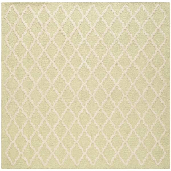 Safavieh Handmade Cambridge Moroccan Light-Green Small-Diamond-Pattern ...