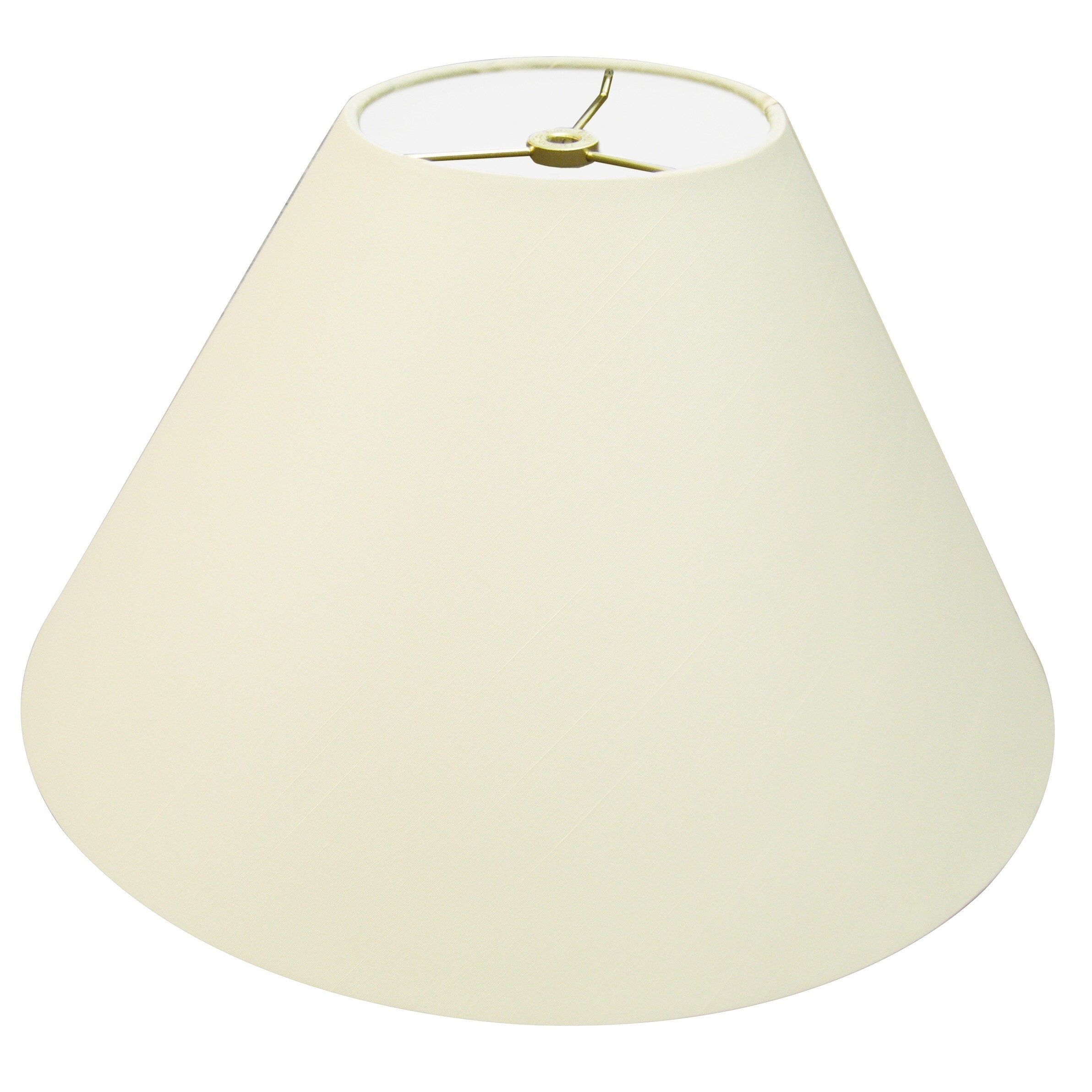 Royal Designs Conical Empire Hardback Lamp Shade, Eggshell, 7 x 20 x 12 ...