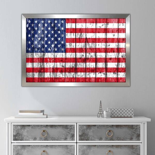 "Pledge Allegiance, USA" Framed Acrylic Wall Art - Bed Bath & Beyond ...