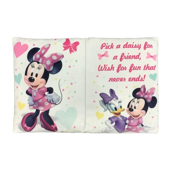 Disney Minnie Mouse Storytime Pillow - Bed Bath & Beyond - 21157393