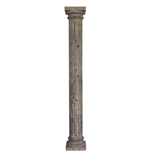 A and B Home Pillaster Rustic Wood Column - Bed Bath & Beyond - 21160056