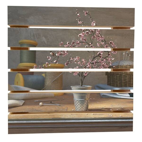 ArtWall Cynthia Decker 'Sew Tiny' Wood Pallet Art - Bed Bath & Beyond ...