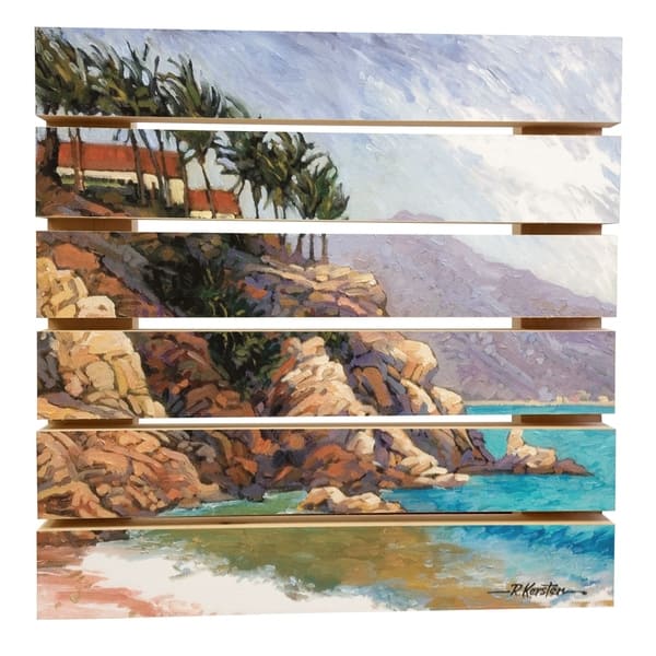 ArtWall Rick Kersten 'Cabo San Lucas' Wood Pallet Art - Bed Bath ...