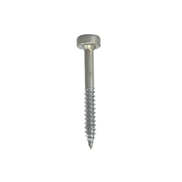 #6 x 1-1/4" Square Modified Pan Head Screws Plain Steel, 1000 Pack ...