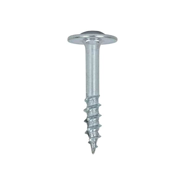 #8 x 1" Drawer Front Screws Phillips Truss Head Zinc 1000 Pack - Bed ...