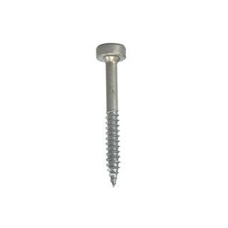 #6 x 1-1/4" Square Modified Pan Head Screws Plain Steel, 100 Pack - Bed ...