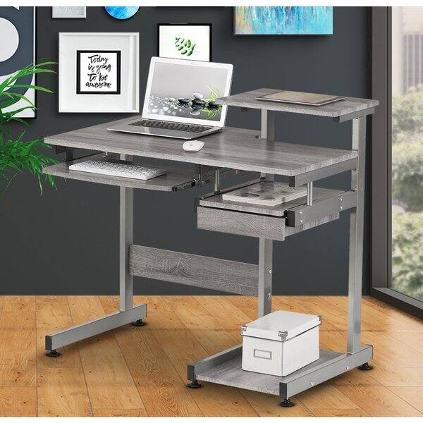 Ergonomically-design Computer Workstation Desk - Bed Bath & Beyond ...