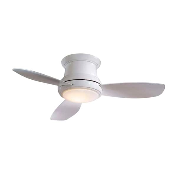 Minka Aire Concept II White 3 Blade 44 Inch LED Ceiling Fan - Bed Bath ...