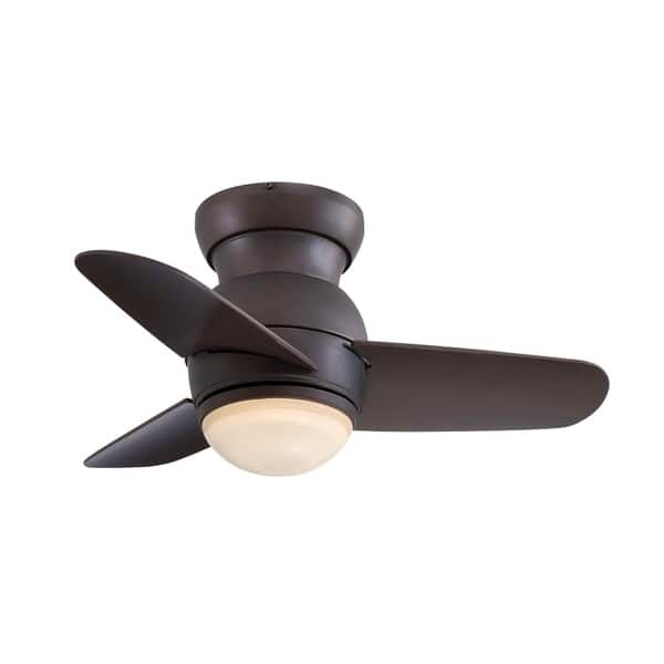 Minka Aire Spacesaver Oil Rubbed Bronze 3 Blade 26 Inch Ceiling Fan ...