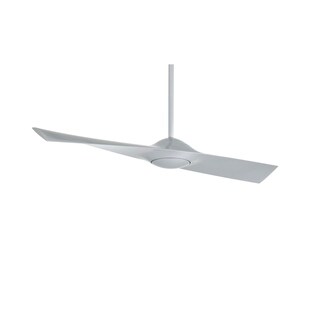 Wing Ceiling Fan In Silver Finish W/High Silver Blades - Bed Bath ...