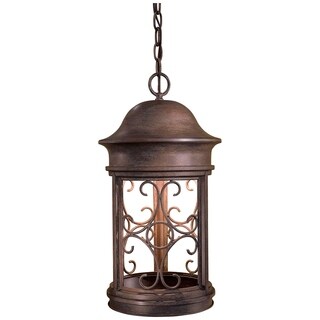 Sage Ridge Vintage Rust 1 Light Chain Hung By Minka Lavery - Bed Bath ...