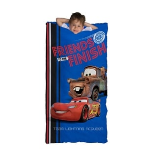 Disney Cars 95 Slumber Bag with Bonus Drawstring Bag - Bed Bath ...