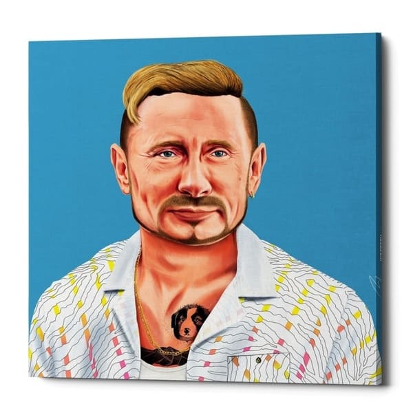 Epic Grafitti "Vladimir Putin" by Shimoni Illustrations, Giclee Canvas ...