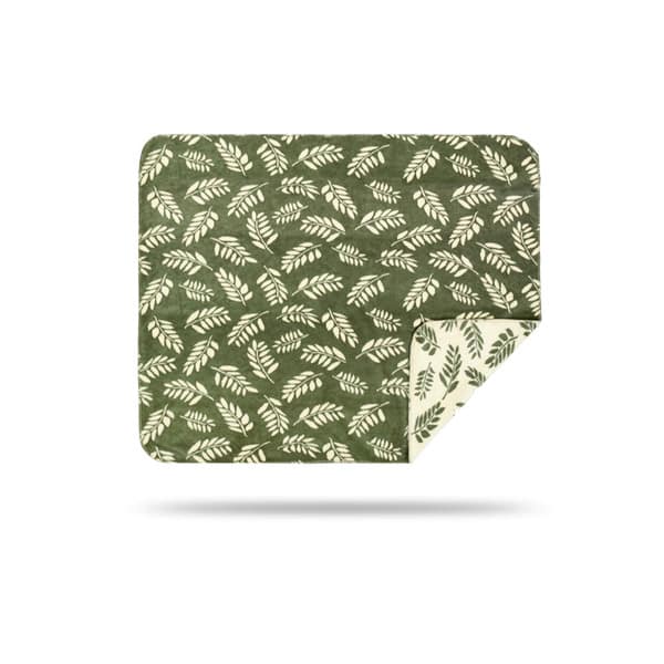 Denali Sage Fern/Pearl Fern Blanket - Bed Bath & Beyond - 21347006
