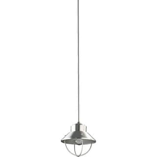 Satin Nickel 1-light Rod Pendant - Bed Bath & Beyond - 21380412