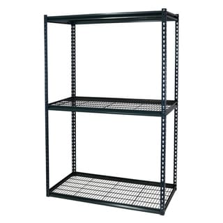 Shelving-Pro Boltless Shelving, 48 x 12 x 72, Double Rivet Z-Beams ...