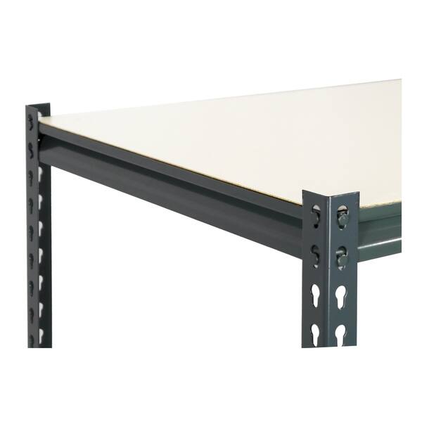 Shelving-Pro Boltless Shelving, 36 x 12 x 72, Double Rivet Z-Beams ...
