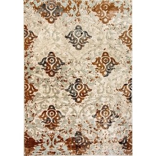 Treasure 2 Damask Area Rug - 2 x 7'7 - Bed Bath & Beyond - 21422897