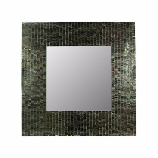 Mosaic Square Mirror, Gray - clear - Bed Bath & Beyond - 21465815