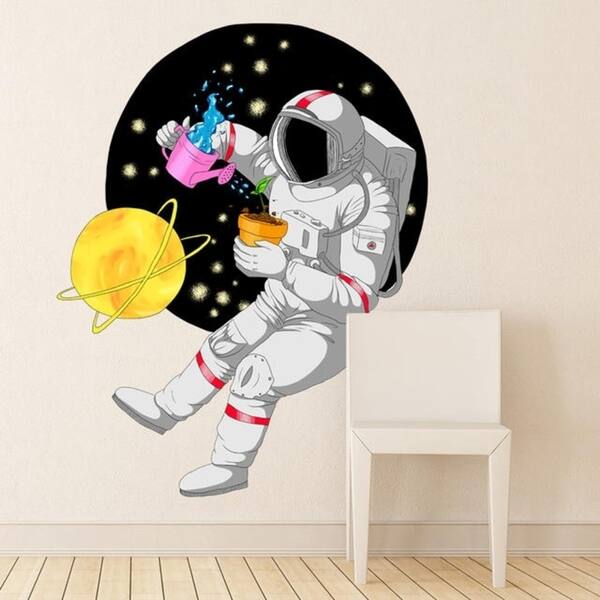 planet wall decal
