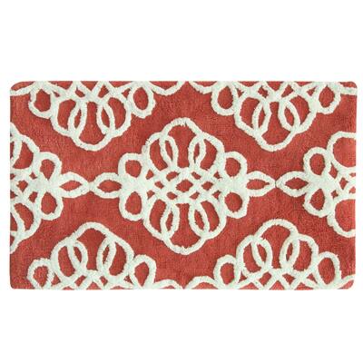 Jessica Simpson Marley fashion bath rug - Overstock - 21482367