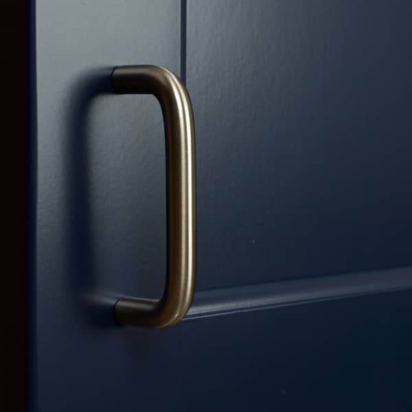 GlideRite Stainless Steel 3-inch Screw Center Thick Solid Wire Cabinet ...