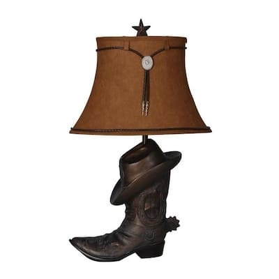 Lamps Per Se 26.5- inch Boot Table Lamp (Set of 2) - Overstock - 21542374