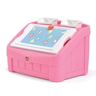 Step2 2-in-1 Toy Box & Art Lid - Pink - Bed Bath & Beyond - 21620881