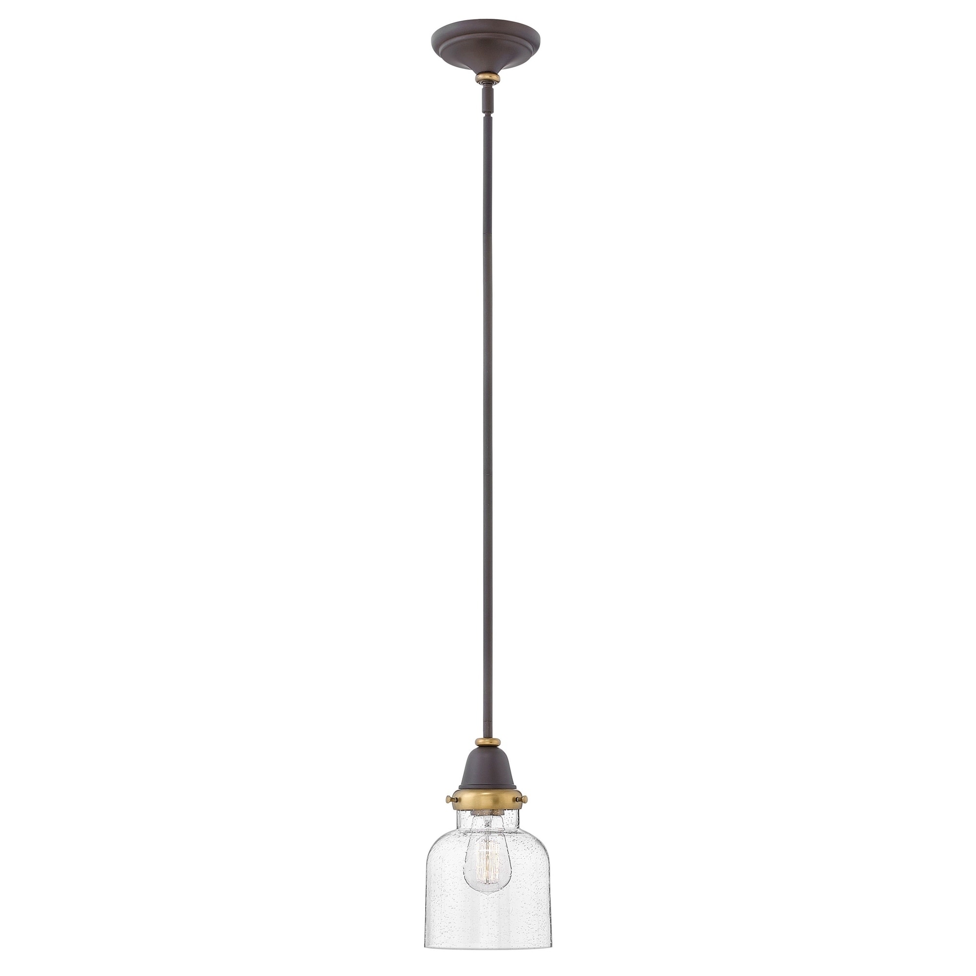 Hinkley Lark 1-Light Pendant in Lacquered Brass - Bed Bath & Beyond ...