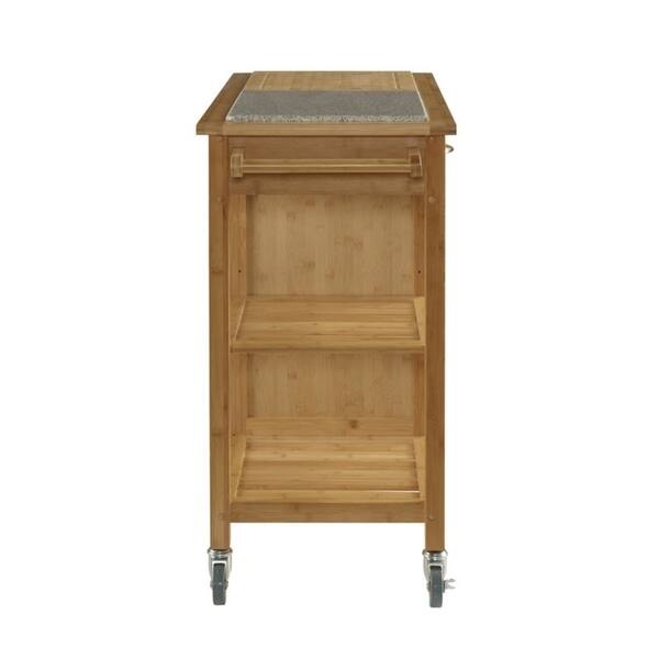 Talon Bamboo Kitchen Cart - Bed Bath & Beyond - 21623971