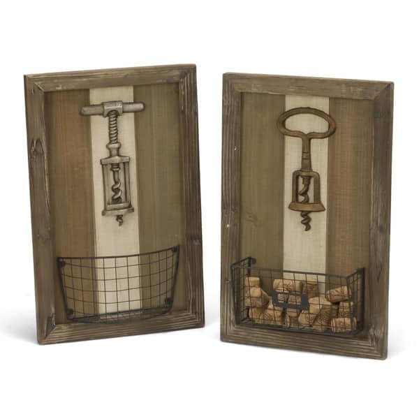 Corkscrew Wall Art - 2 Piece Set - Bed Bath & Beyond - 21670795