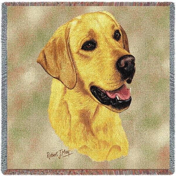 Labrador Retriever Yellow Small Blanket - Bed Bath & Beyond - 21672489