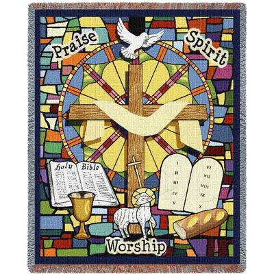 Sunday School Small Blanket - Overstock - 21673668