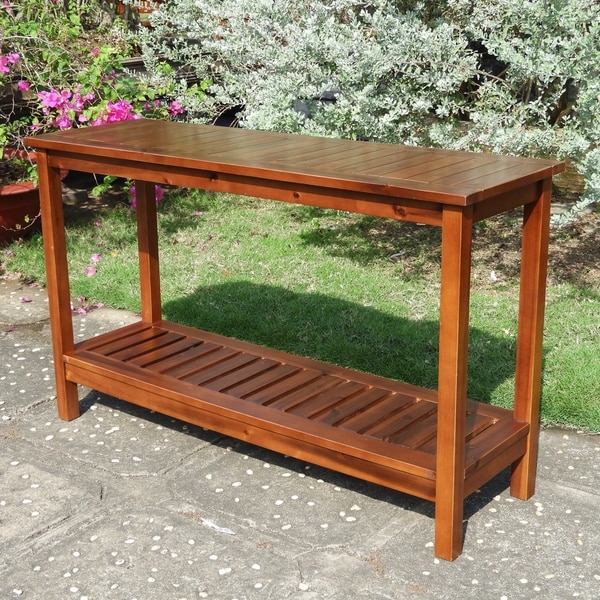 Highland 2 Tier Console Table