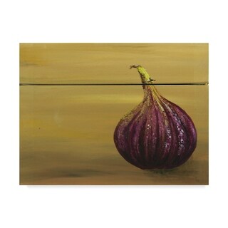 Gigi Begin 'Red Onion On A Box' Canvas Art - Multi-color - Bed Bath ...