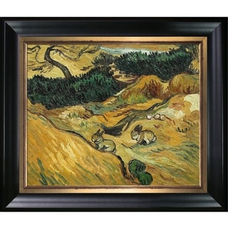La Pastiche by overstockArt Two Rabbits by Vincent Van Gogh with King ...