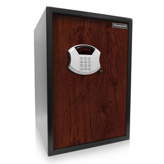 Honeywell Digital Safe w/Depository Slot and Faux Wood Door - Bed Bath ...