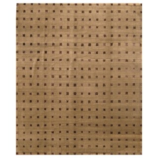 Handmade Tibetan Wool Rug (India) - 8' x 10' - Bed Bath & Beyond - 21884883