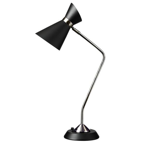 1LT Table Lamp w/ Black Shade, PC - Bed Bath & Beyond - 21899051