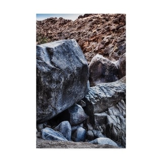 Janice Sullivan 'Rocks Desert Hill' Canvas Art - Multi-color - Bed Bath ...