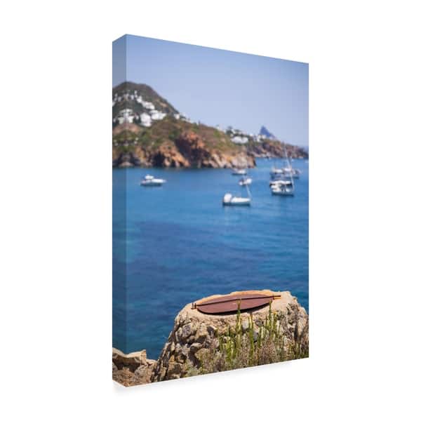 Giuseppe Torre 'Vertical Of Panarea' Canvas Art - Multi-color - Bed ...