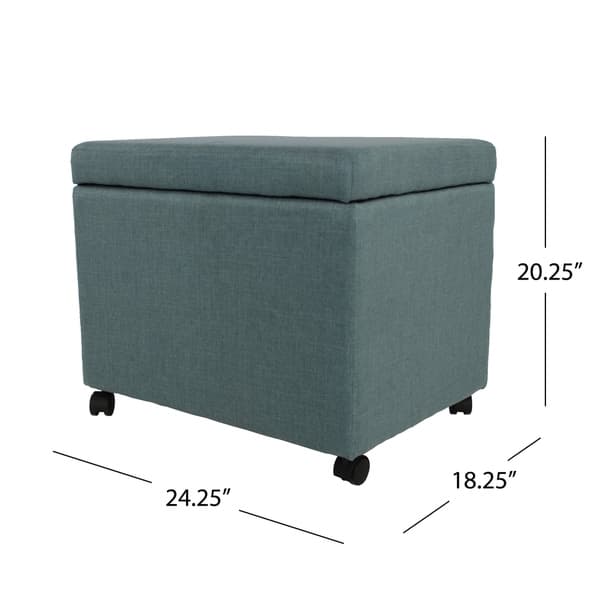 Foster Home Office File Storage Ottoman by Christopher Knight Home ...