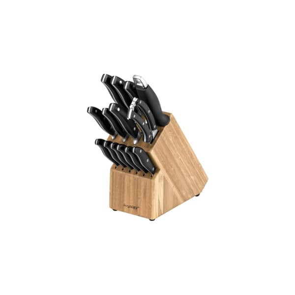 Essentials Forged 15pc Cutlery Block Set - Bed Bath & Beyond - 21931754