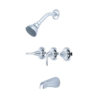 Three Handle Tub/Shower Set - On Sale - Bed Bath & Beyond - 21933389