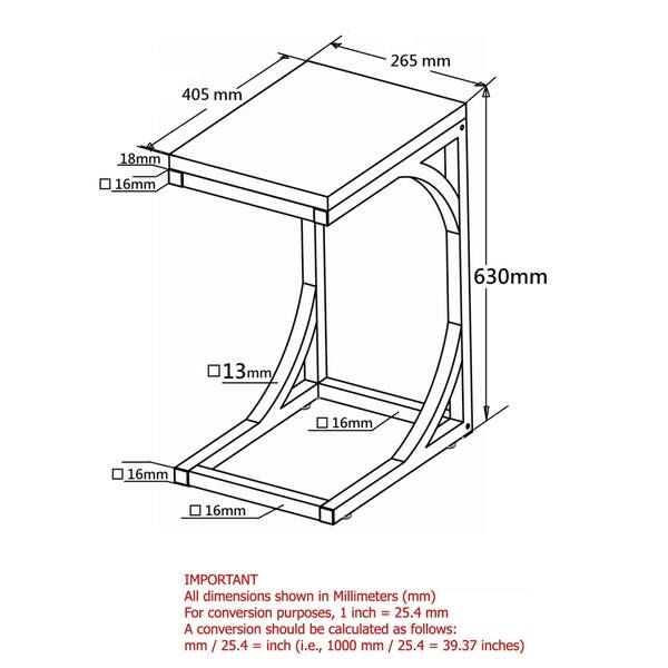 Darcy-C-style metal table - Bed Bath & Beyond - 21944650