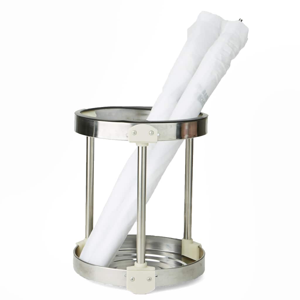Mind Reader Umbrella Rack Stand, Short Stainless Steel, For Walking ...
