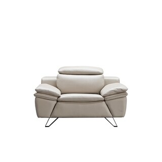 Luca Home Nixon Light Grey Chair - Bed Bath & Beyond - 21958399