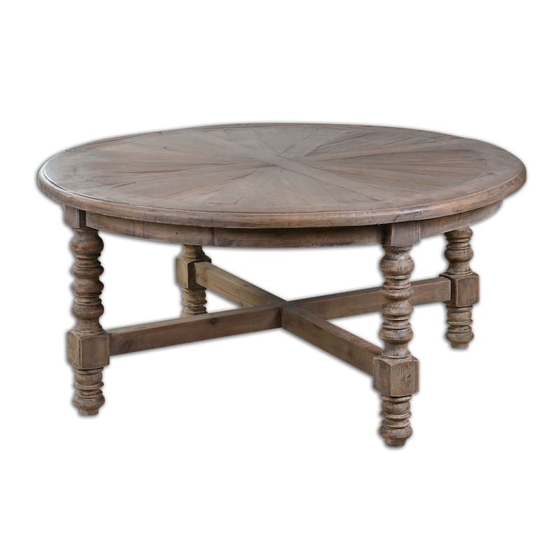 Uttermost Samuelle Natural Wooden Coffee Table - Overstock - 22040179