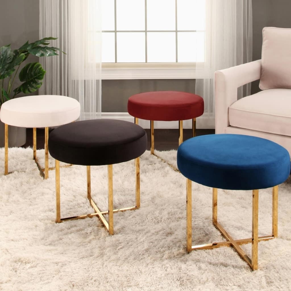 Abbyson Tilly Ottoman - Overstock - 22040907